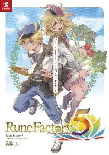STRATEGY GUIDE NS Action Game Rune Factory 5 Official Perfect $49.49 ...