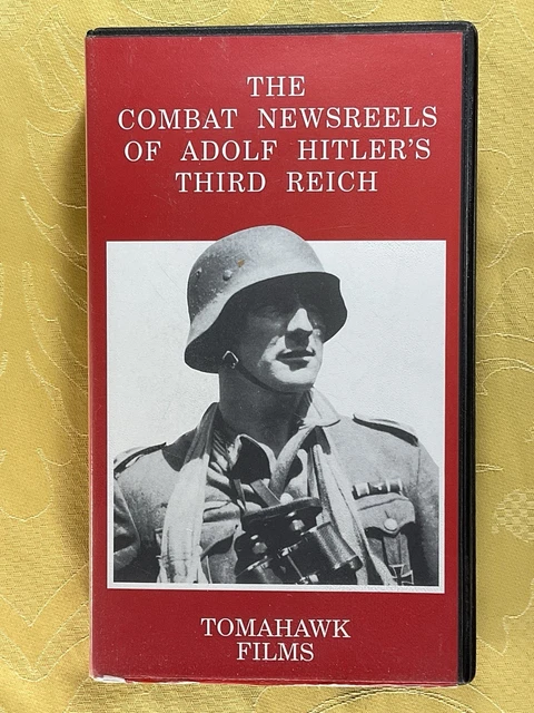 THE COMBAT NEWSREELS Of Adole Hitler's Third Reich, VHS Video £6.99 - PicClick UK