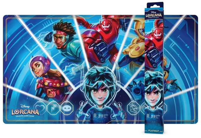 DISNEY LORCANA PLAYMAT Set 7 Mat B (Baymax) $29.99 - PicClick CA