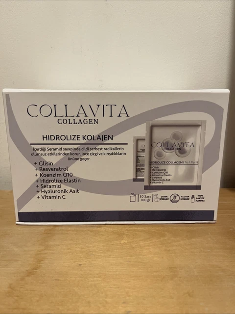 COLLAVITA COLLAGEN HYDROLYSED Collagen Sachets X 30 (300gram Total ...