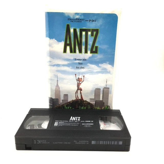 ANTZ VHS 1998 Clamshell Original Movie 83668 DreamWorks £8.86 - PicClick UK