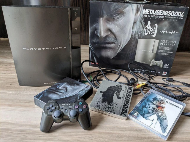 SONY PLAYSTATION 3 PS3 Metal Gear Solid 4 HAGANE Limited Edition ...