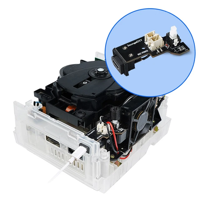 GAMECUBE PSU POWER Board Type-C Port Dedicated Power Adapter Gaming ...