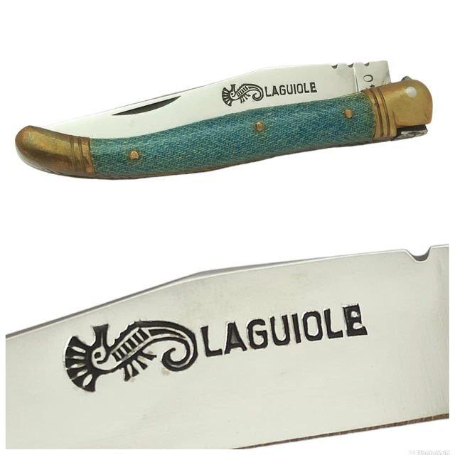 RARE COUTEAU PLIANT LAGUIOLE ARTHAUD CHOSSON à l'Hippocampe EUR 25,00 ...