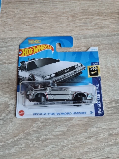 HOT WHEELS BACK To The Future Time Machine - Screen Time - Delorean EUR ...