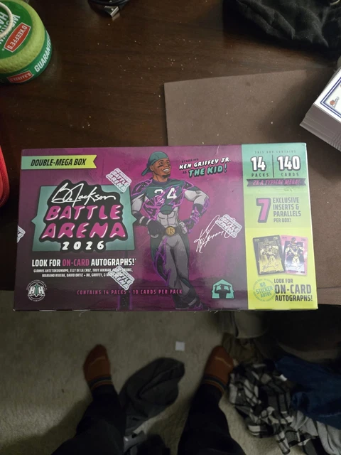 2026 BO JACKSON Battle Arena Griffey "The Kid" Blaster Box Factory ...