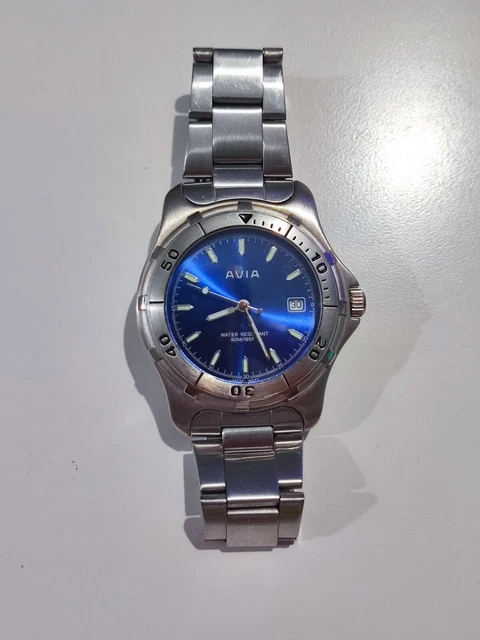 AVIA MEN'S QUARTZ Watch Working £0.99 - PicClick UK