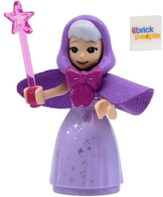 LEGO DISNEY PRINCESS: Fairy Godmother from Cinderella with Extra Purple ...