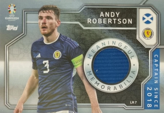 TOPPS UEFA EURO 2024 Match Attax Trading Cards - Relic LR 7 Andy ...