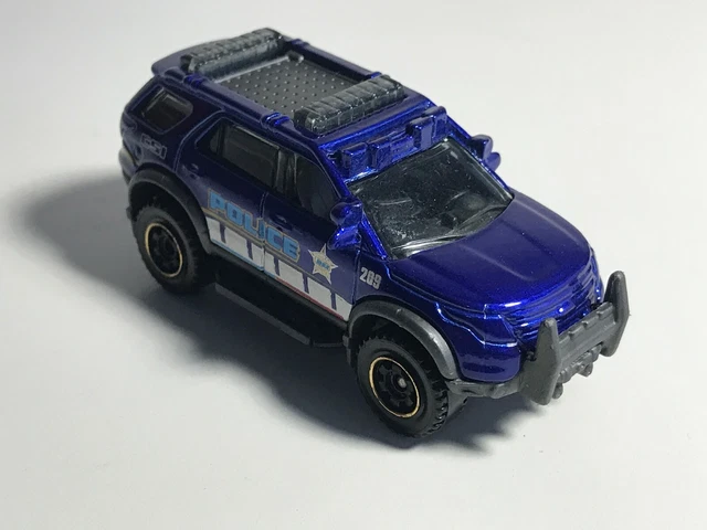 MATCHBOX FORD EXPLORER Police Vehicle Collectable Scale 1:64 EUR 4,30 ...
