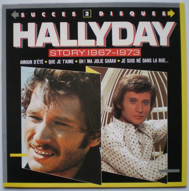 JOHNNY HALLYDAY STORY 1967-1973 succès 2 disques LP 33t EUR 13,00 - PicClick FR