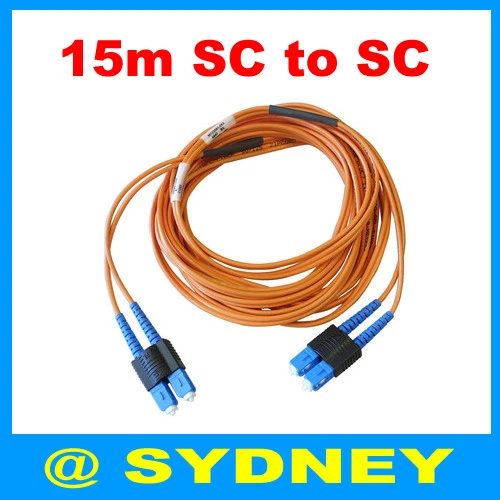 HP 15M SC To SC Fiber Optic Cable Multi-Mode 50/125 234451-015 $69.00 ...
