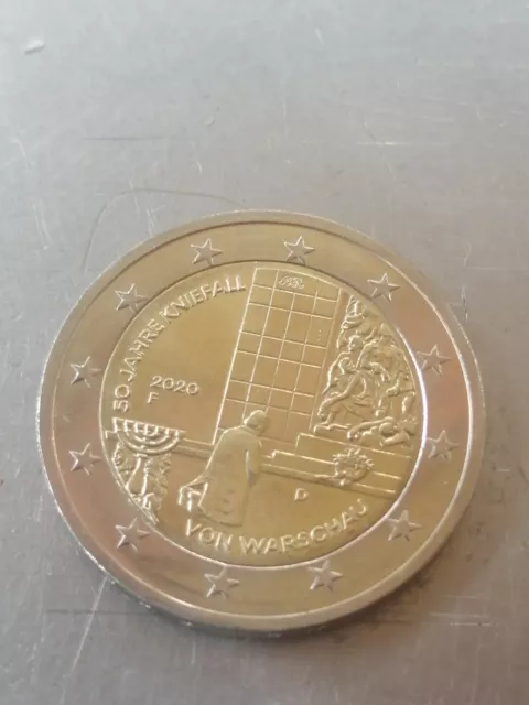 2 EURO MÜNZE 2020 Deutschland 50 Jahre Kniefall von Warschau $1,640.48 ... 2 EURO MÜNZE 2020 Deutschland 50 Jahre Kniefall von Warschau $1,640.48 ...