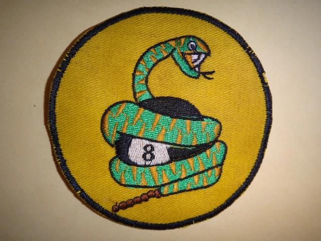 GUERRE DU VIETNAM USMC VMO-8 MARINE OBSERVATION Squadron 8 Patch EUR 13 ...