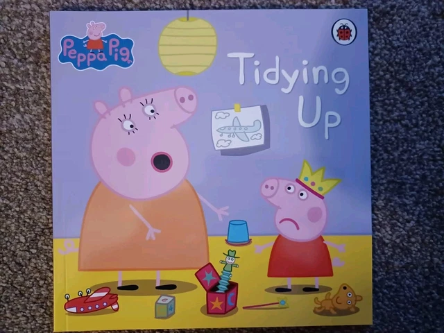 PEPPA PIG STORY Book Tidying Up Story Book Brand New RRP £5.99 EUR 1,79 ...