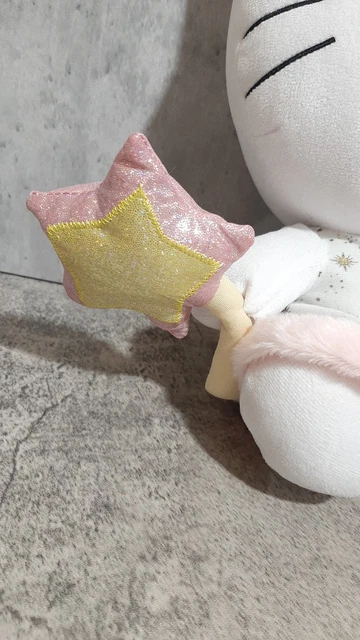 SANRIO 2013 HELLO Kitty Angel With Star Wand Plush Teddy Bear Toy 12" £ ...