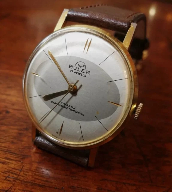 BULER NIVAROX 1960'S Vintage Mechanical Mens Watch, Ebosa 65 £49.99 ...
