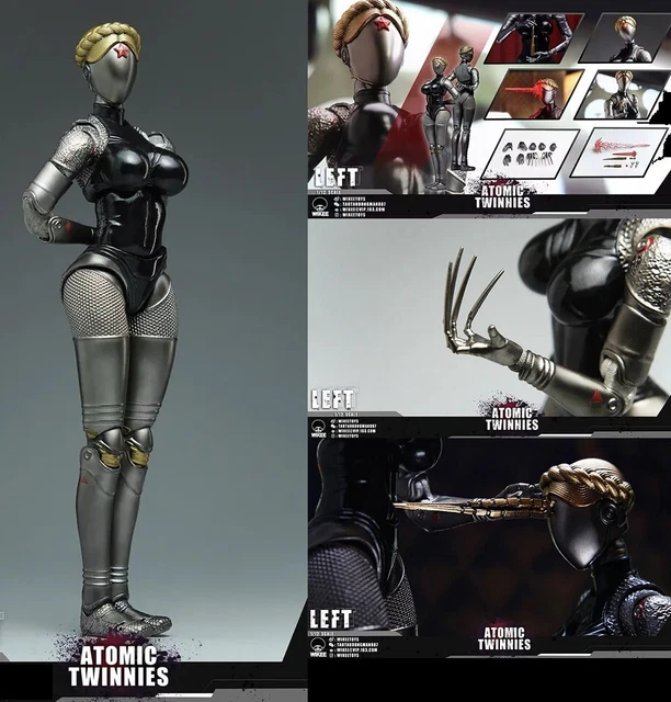 FIGURINE ATOMIC HEART 1/12 Twins Robot action figure Jouet de ...