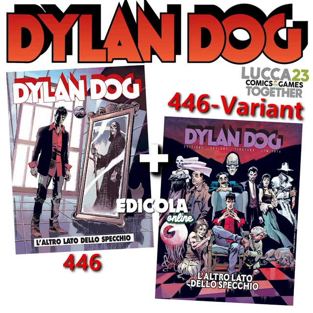 FUMETTO DI DYLAN DOG Speciale Lucca Comics 2023 numero n. 446 Variant Originale EUR 19,90 ...