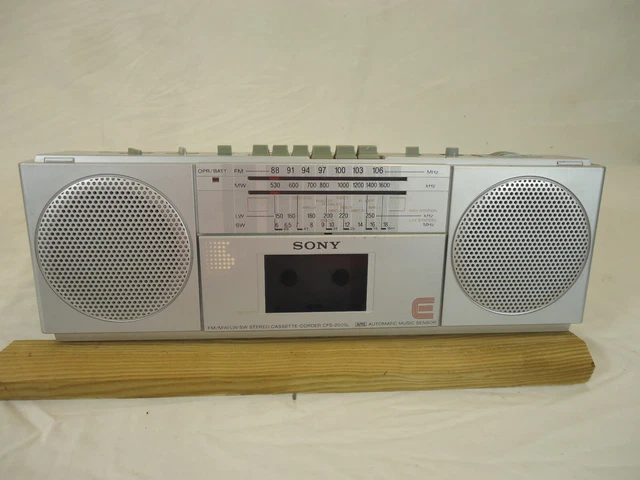 SONY CFS 200 boombox /ghettoblaster, working, £40.00 - PicClick UK