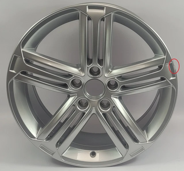 VW GOLF ALLOY Wheel 7.5J 18” Talladega R Design Genuine Part 5K0 601 ...