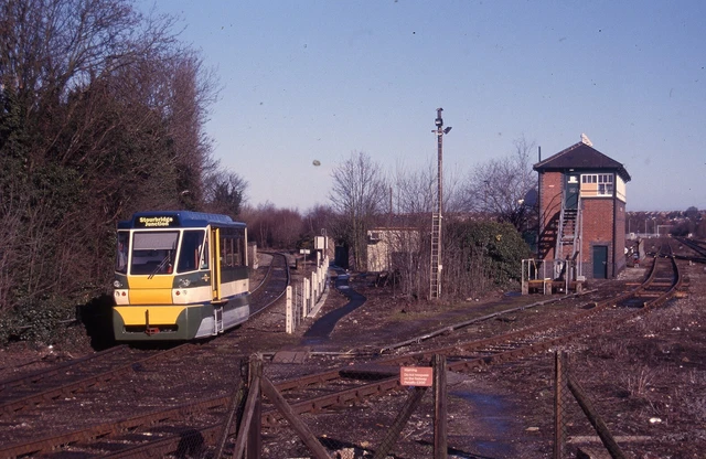 ORIG. 35MM RAILWAY Slide Class 139 Parry People Mover Stourbridge Jn+ ...
