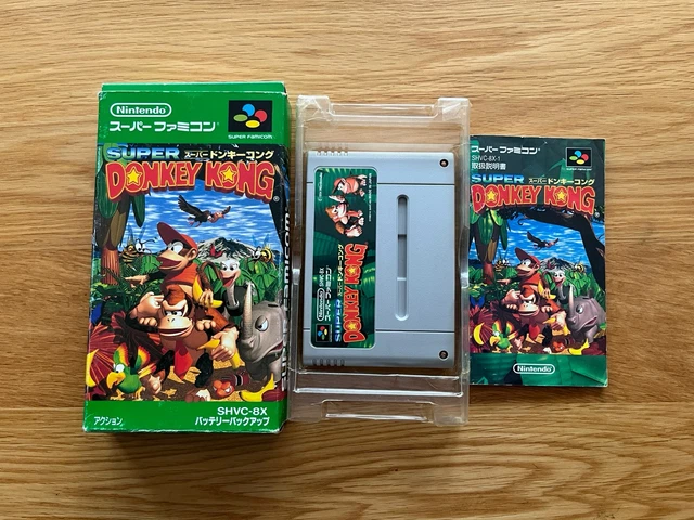 SUPER DONKEY KONG Country Japan Nintendo Super Famicom SNES SFC £19.99 - PicClick UK