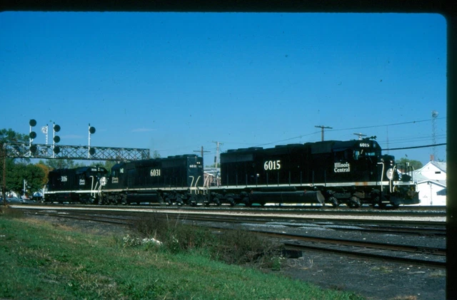 IC 6015 SD-40A, Gilman, IL, 10/85 ; Kodachrome original EUR 6,47 - PicClick FR