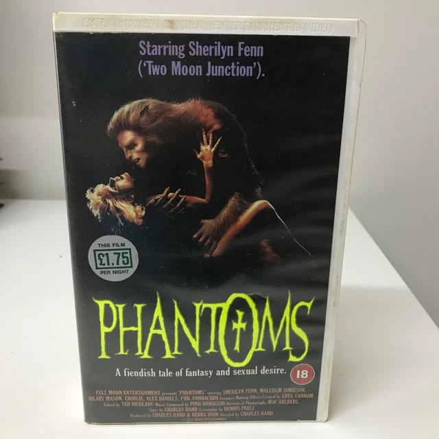 PHANTOMS BIG BOX Ex Rental VHS Film Movie Horror Sherilyn Fenn - T34 £8 ...