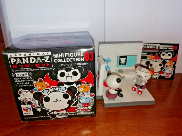 PANDA Z PANDAZINGA Robonimal Posing Minifigure Megahouse Anime Gashapon ...