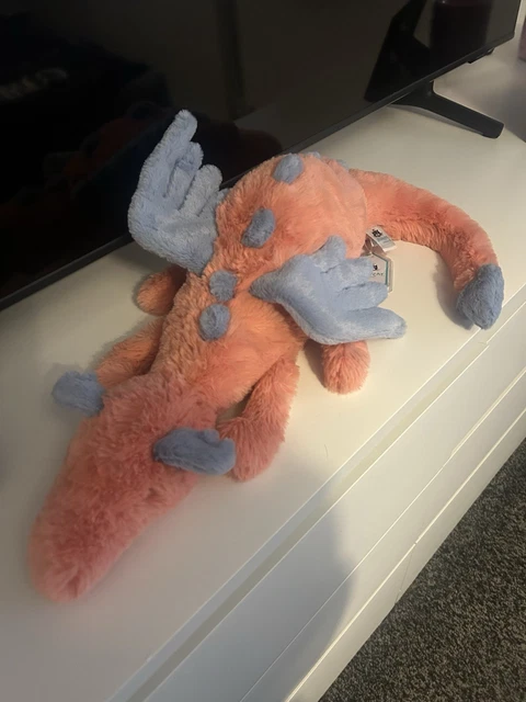 RARE JELLYCAT PERSIMMON Dragon Large BNWT, Tag Protector And Dust bag £ ...
