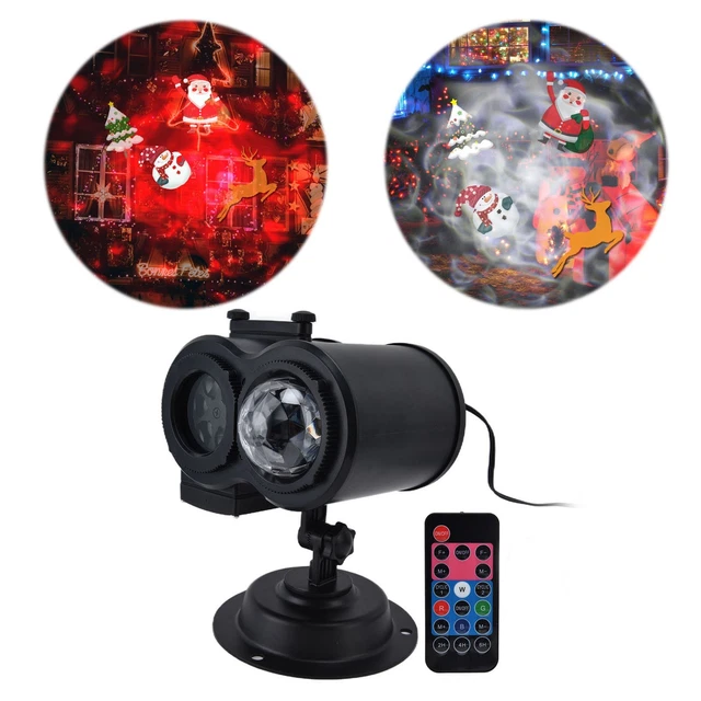 LED PROJECTOR LIGHT Remote Projection Lamp Landscape Light With 12 ...