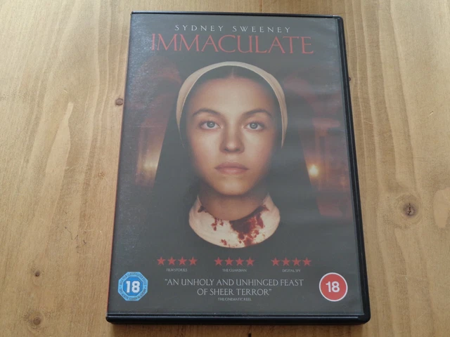 IMMACULATE DVD (2024) Sydney Sweeney, Mohan (DIR) cert 18. £2.09 ...