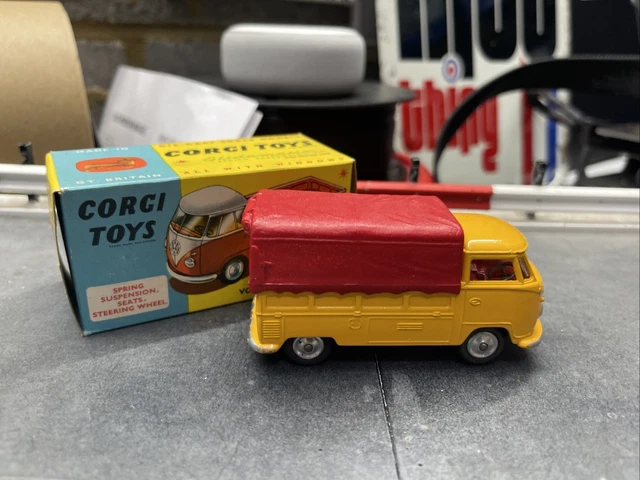 CORGI TOYS 431 Volkswagen Pick Up EXCELLENT NR NR MINT WITH EXCELLENT ...