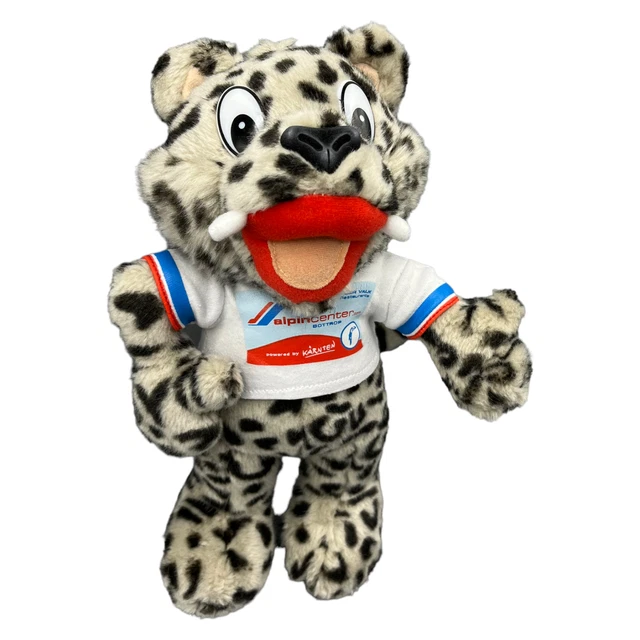 ALPINCENTER BOTTROP LÉOPARD Guépard Gros Chat Peluche Animal en Peluche ...