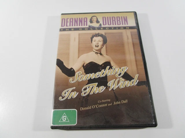 DEANNA DURBIN-SOMETHING IN the Wind (DVD 1947) $12.00 - PicClick AU