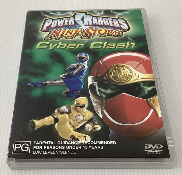 POWER RANGERS NINJA Storm Cyber Clash DVD Region 4 Free Post $7.90 ...