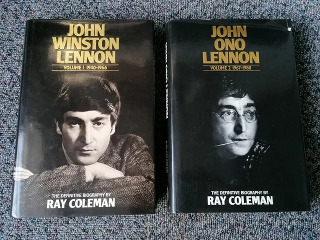JOHN WINSTON / Ono Lennon Volume 1 & 2 Biography by Ray Coleman EUR 34,71 - PicClick IT