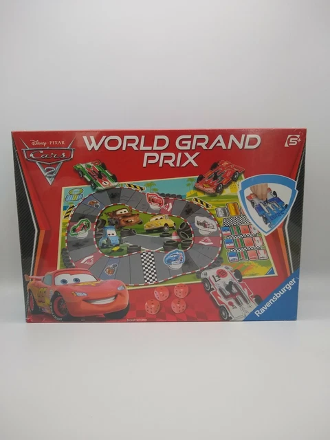 RAVENSBURGER CARS BOARD Game Disney Pixar Cars2 World Grand Prix £19.99 ...