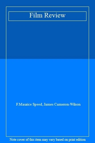FILM REVIEW-F.MAURICE SPEED, James Cameron-Wilson, 9781852273248 £4.87 ...