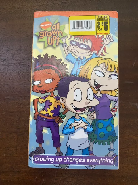 Rugrats All Grown Up Vhs Tape Classic 2003 Nickelodeon Animated Series Porn Sex Picture