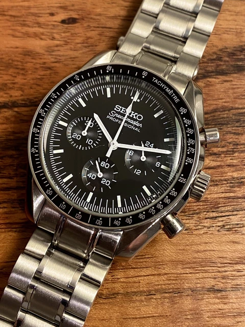 SEIKO SPEEDMASTER MOD Custom Chronograph Watch CAL.VK63A Seiko $300.00 ...