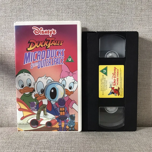 DISNEY’S DUCK TALES - Vhs Video - Micro Ducks From Outer Space - Walt ...