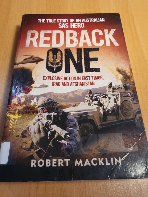 REDBACK ONE ROBERT Macklin Australia military history SAS east timor ...
