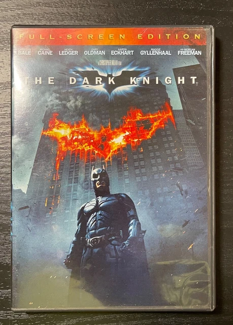 THE DARK KNIGHT (Full-Screen Single-Disc Edition) DVD ACCEPTABLE £0.79 ...