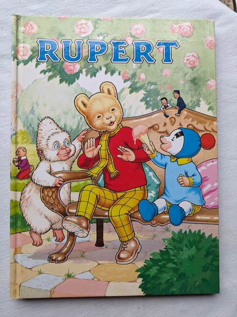 RUPERT THE BEAR Annual 1990 - No 55- Unclipped and no writing. 70th ...