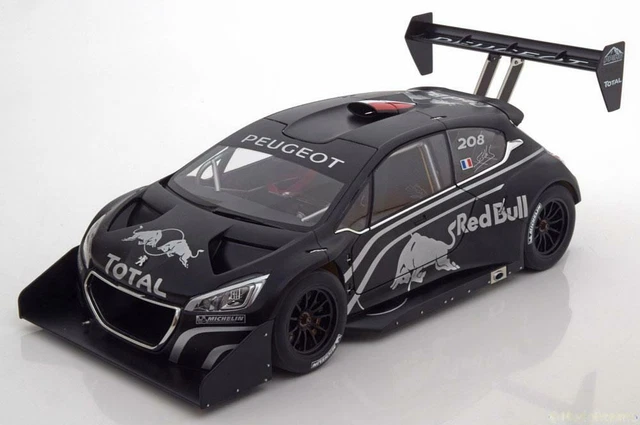 PEUGEOT 208 T16 Pikes Peak Test Car Loeb 2013 Matt Black Red Bull ...