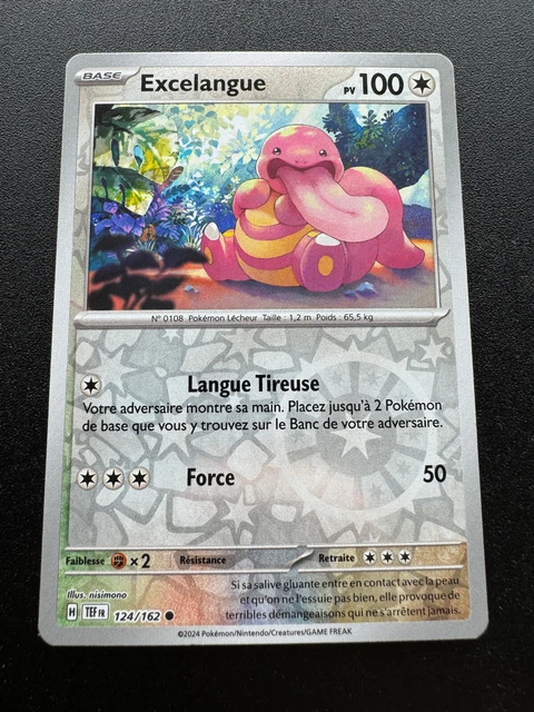 CARTE POKÉMON EXCELANGUE 124/162 EV05 Reverse Forces Temporelles EUR 1 ...