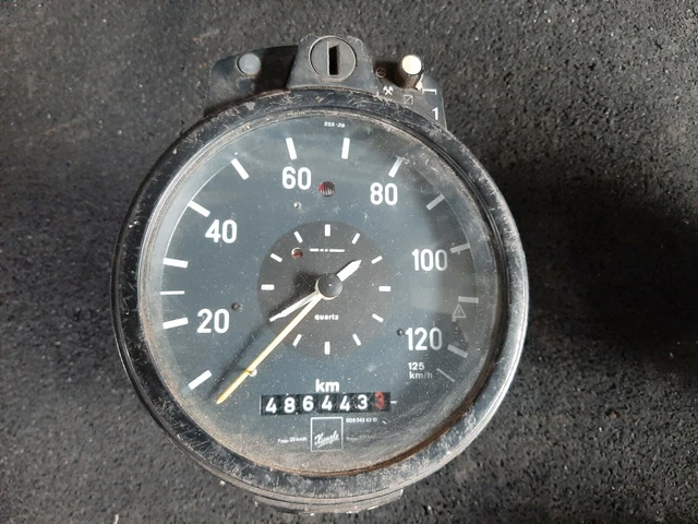 TRUCK CLASSIC CAR Kienzle VDO tachograph 125 km/h speedometer ...