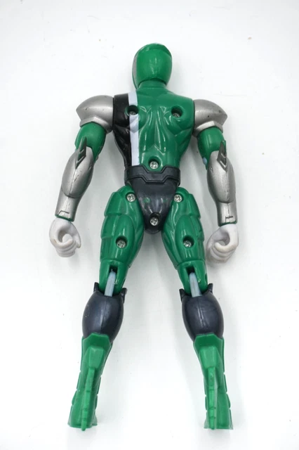 POWER RANGERS SPD "Ranger Batallizado Verde" Bandai Vintage 2004 Figura ...